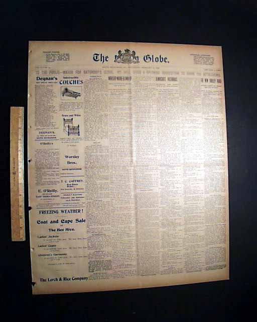 Historic Newspapers For Sale - Original Rare Newspapers ...