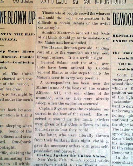 Historic Newspapers For Sale - Original Rare Newspapers ...