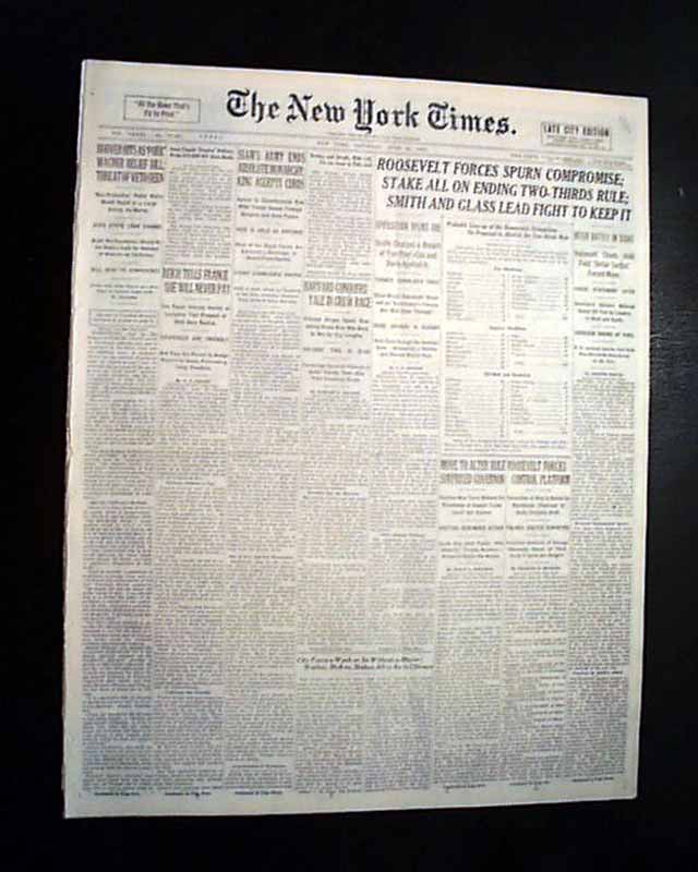 Siamese revolution of 1932... coup d'état... - RareNewspapers.com