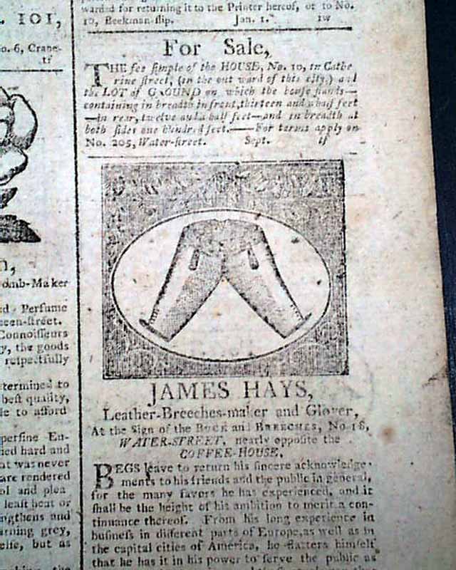 From the first national capital, in 1789... - RareNewspapers.com