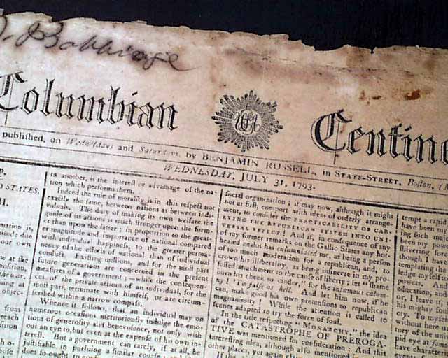 Pacificus #IV by Alexander Hamilton... - RareNewspapers.com