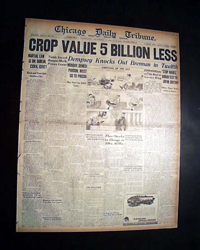 1920 George Gipp 'The Gipper' death.... - RareNewspapers.com