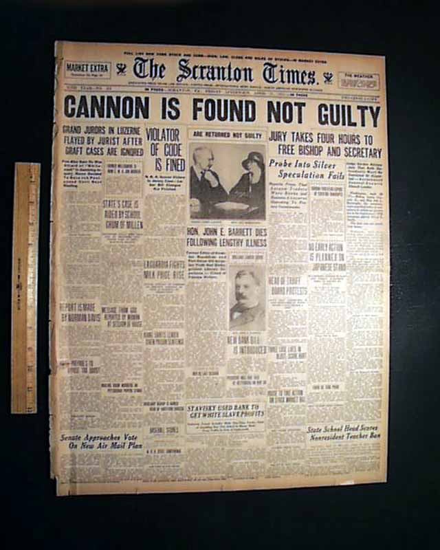 John Dillinger Escape in 1934.... - RareNewspapers.com