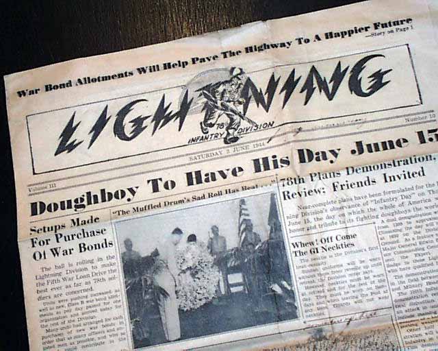 "Camp" newspaper from World War II... - RareNewspapers.com