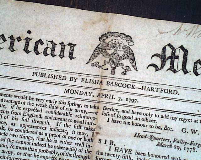 Washington's letters from Valley Forge... - RareNewspapers.com