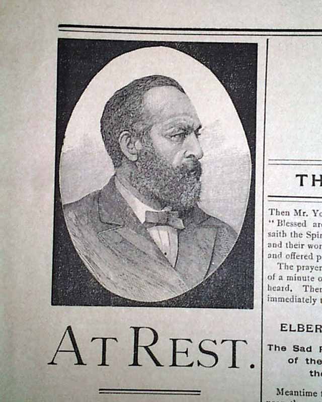 Funeral of President James Garfield... - RareNewspapers.com