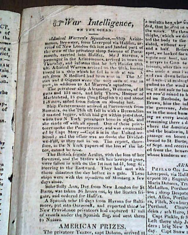 General Harrison at Fort Wayne... - RareNewspapers.com