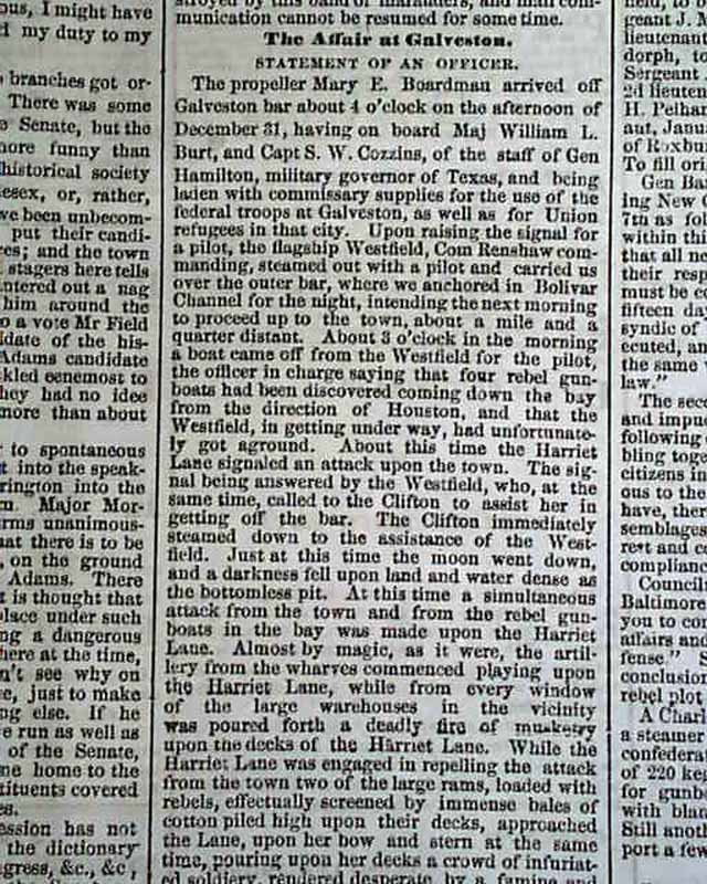 1863 Springfield MA Newspaper.... - RareNewspapers.com