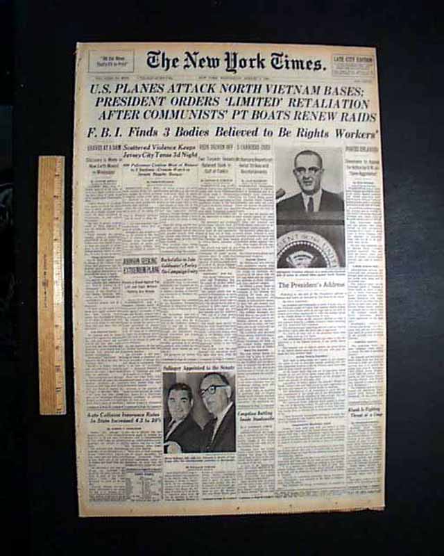 Historic Newspapers For Sale - Original Rare Newspapers ...