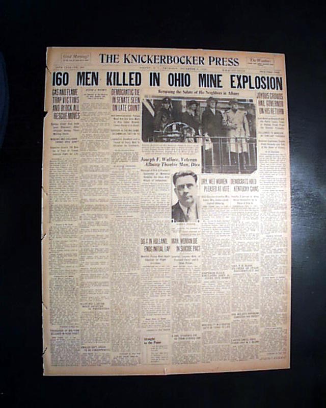 Millfield Mine disaster... Ohio... - RareNewspapers.com