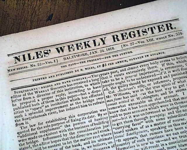 Changing The American Flag In 1818... - RareNewspapers.com