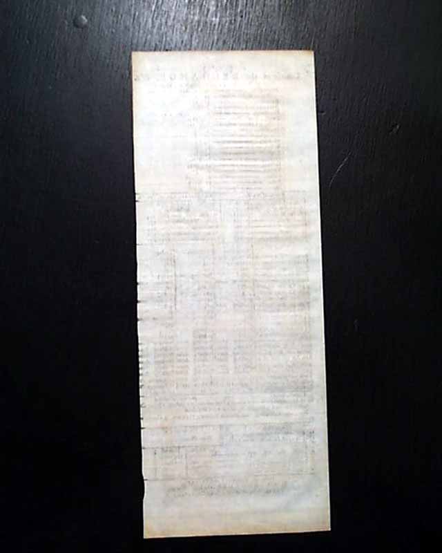 Early broadside "stock market" newspaper... - RareNewspapers.com