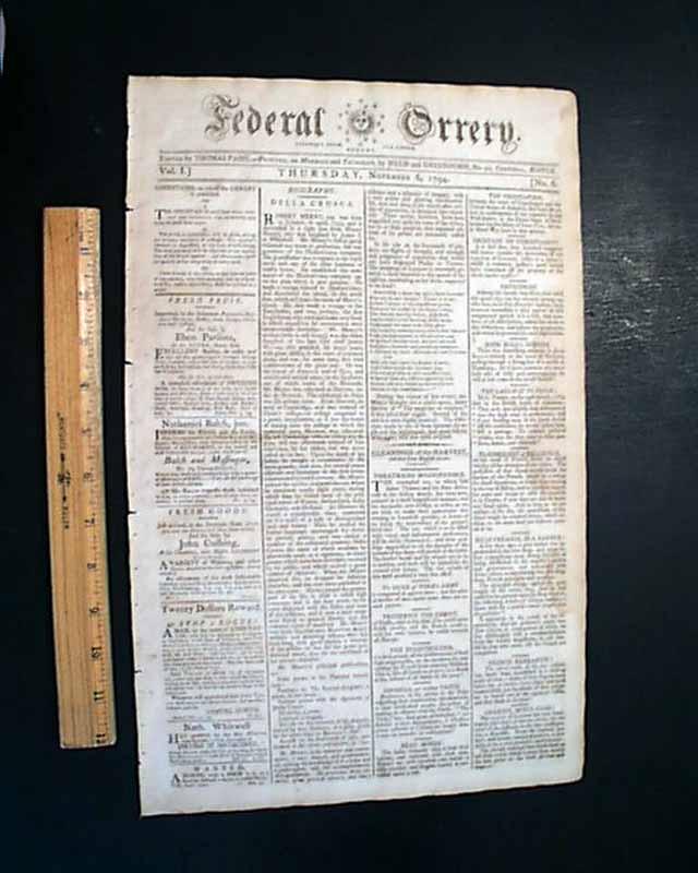 Contrasting George Washington with King George III... - RareNewspapers.com