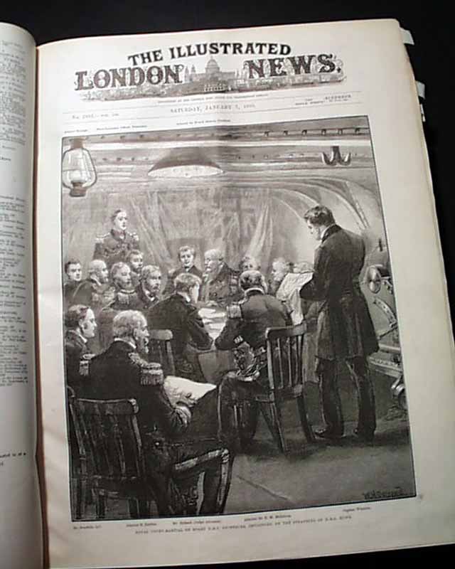 Illustrated London News bound volume... Hundreds of great prints ...
