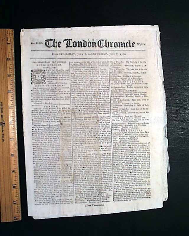 From the Revolutionary War era... - RareNewspapers.com
