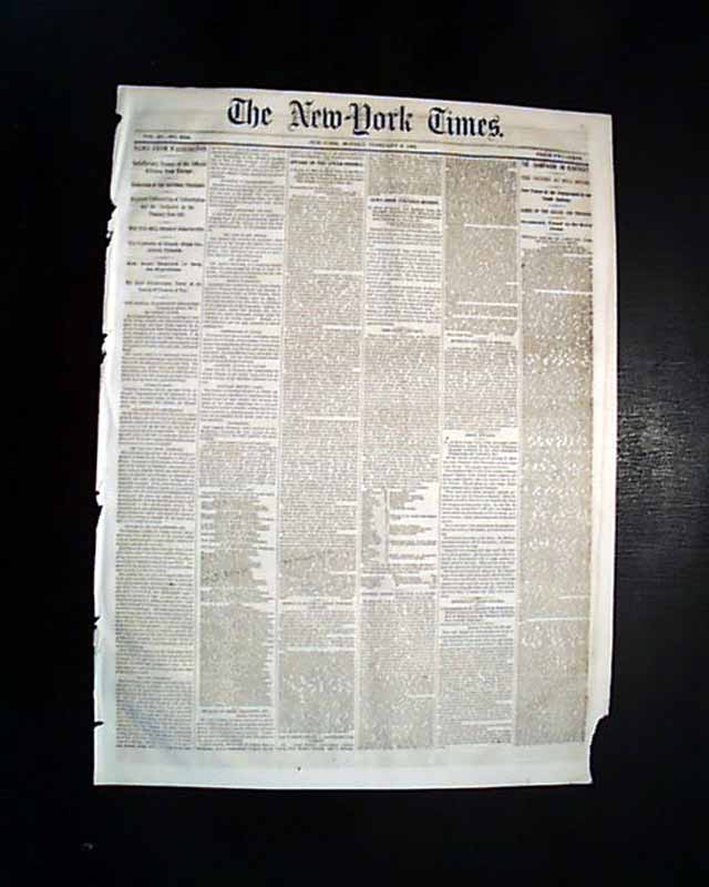 Victory at Mill Spring... Barnum's Commodore Nutt... - RareNewspapers.com