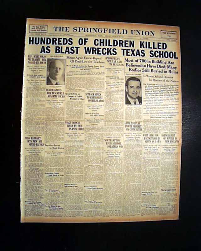 New London, Texas School Explosion... - RareNewspapers.com