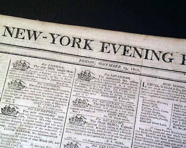 Illustrated ship ads.... - RareNewspapers.com