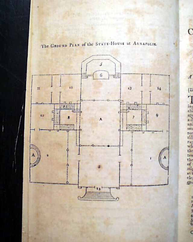 Reports of votes for President... A plate of the plan of the Annapolis ...