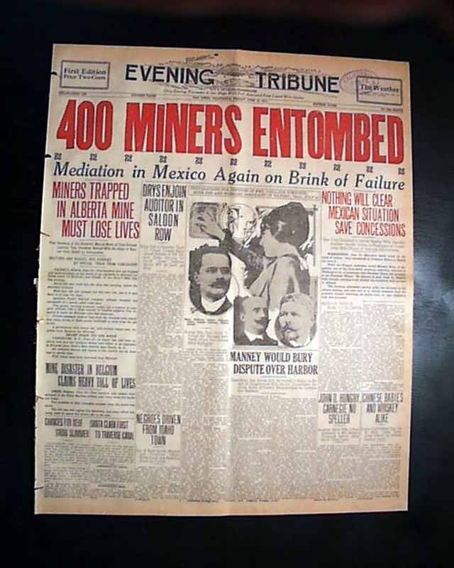 1914 Hillcrest mine disaster... Worst in Canadian history ...