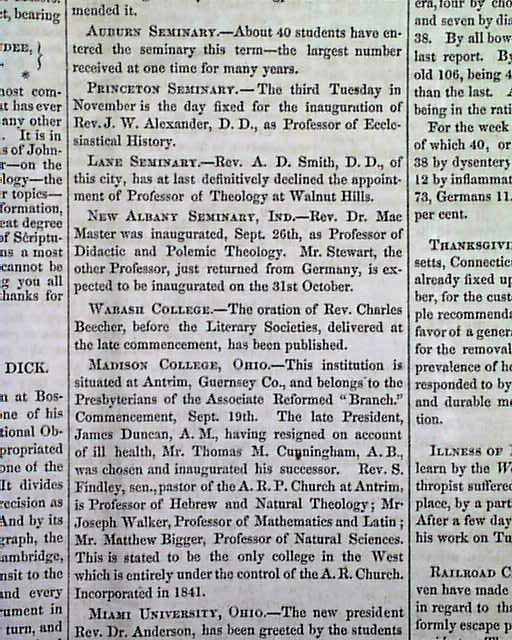 Mr. Webster's dictionary... College reporting... - RareNewspapers.com