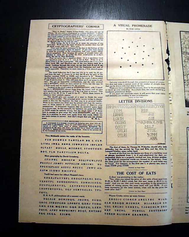 Harry Houdini magic "newspaper"... - RareNewspapers.com