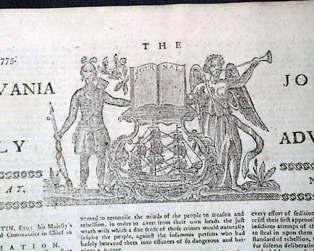 One of the most historic documents of the colonial period ...