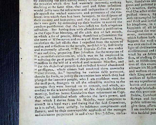 One of the most historic documents of the colonial period ...