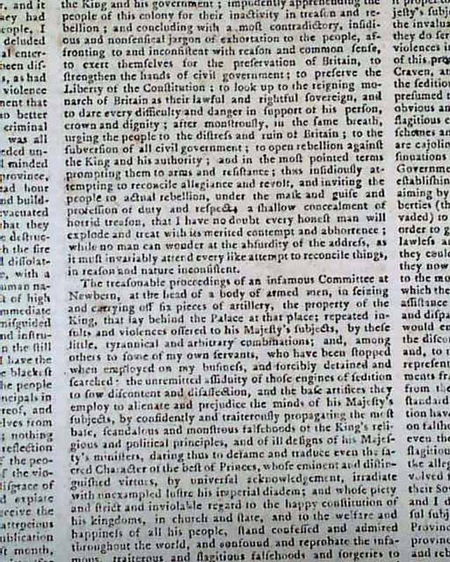 One of the most historic documents of the colonial period ...