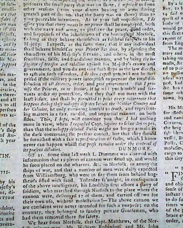 One of the most historic documents of the colonial period ...