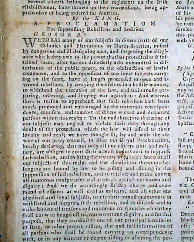 One of the most historic documents of the colonial period ...