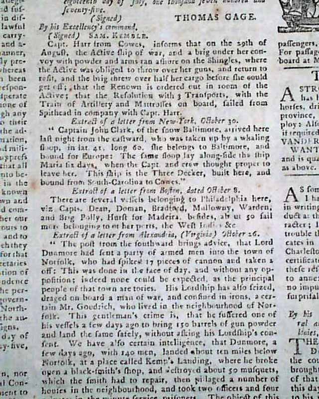 One of the most historic documents of the colonial period ...