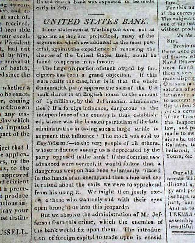 French Decrees - 1811 James Monroe... - RareNewspapers.com