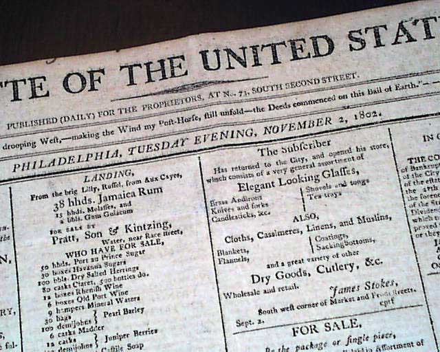 On paying Callender $50 to publish his book attacking Washington, Adams ...