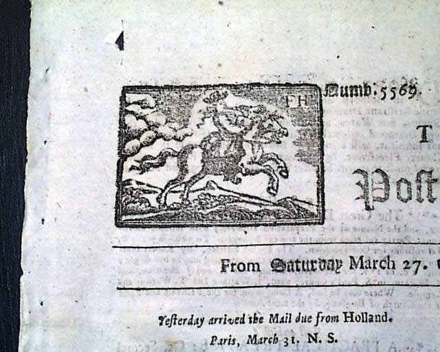 Notorious pirate John Gow... - RareNewspapers.com