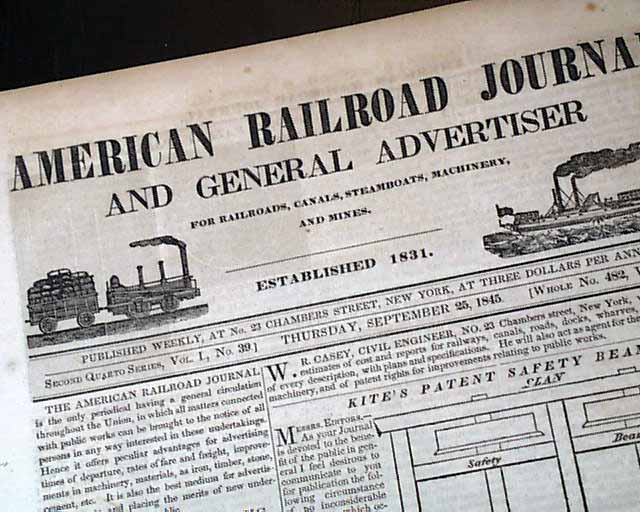 First American railroad publication... - RareNewspapers.com