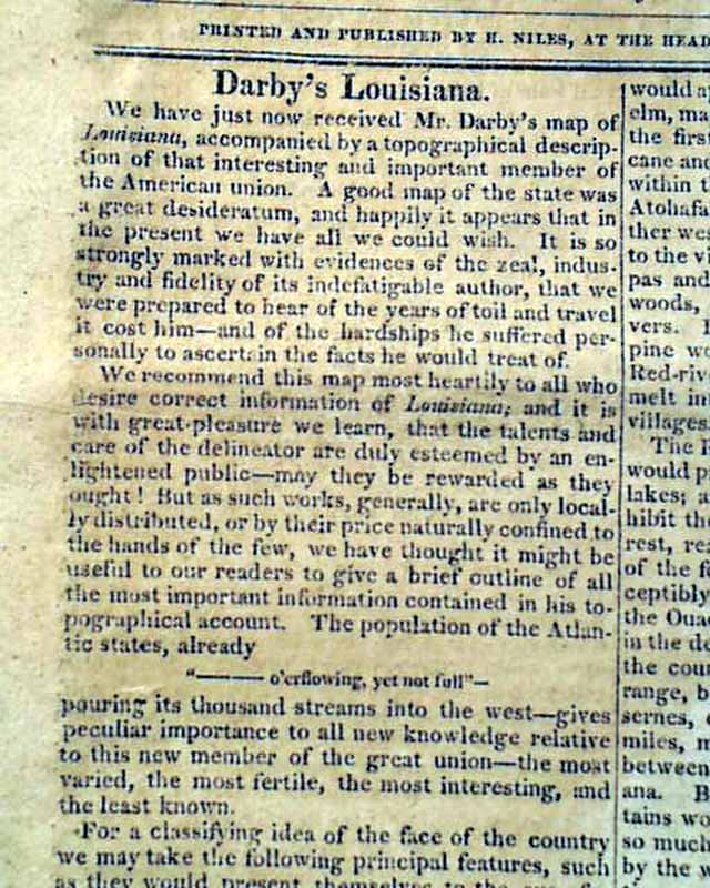 Description of Louisiana... - RareNewspapers.com