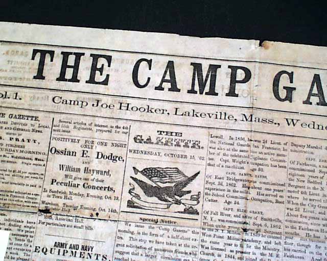 Rare camp newspaper... - RareNewspapers.com