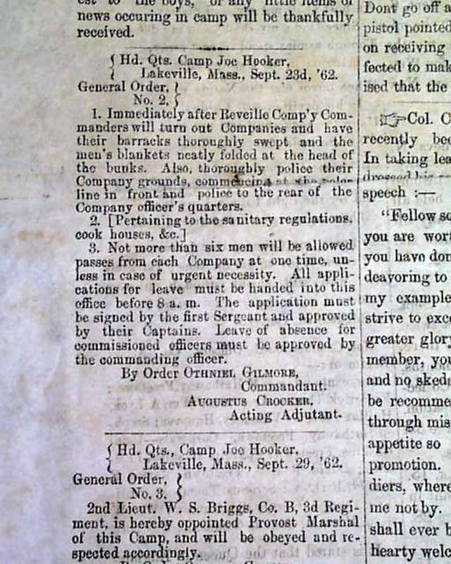 Rare camp newspaper... - RareNewspapers.com