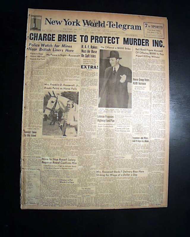 Murder, Inc. case... informant Abe Reles... - RareNewspapers.com