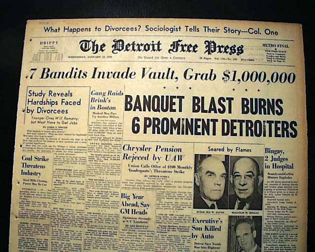 The infamous Brinks robbery... - RareNewspapers.com