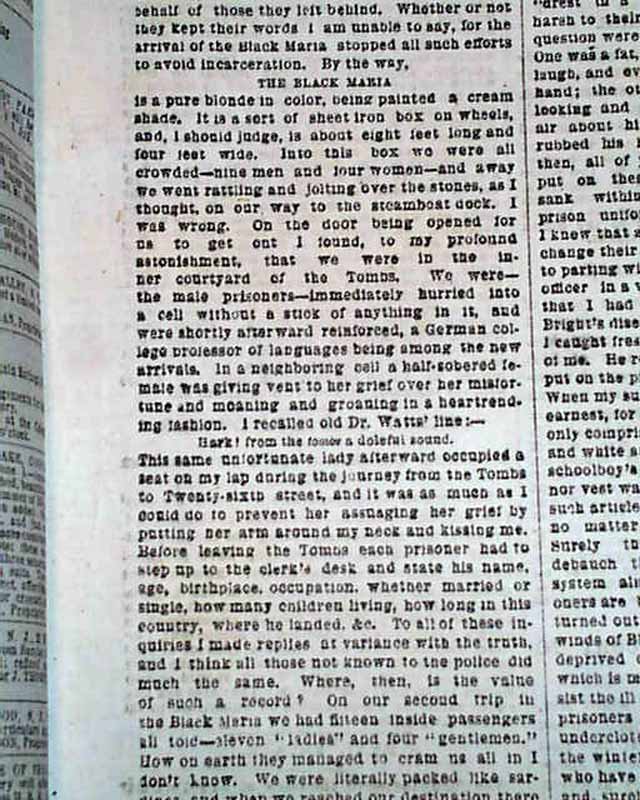 Blackwell's Island Asylum horrors... - RareNewspapers.com