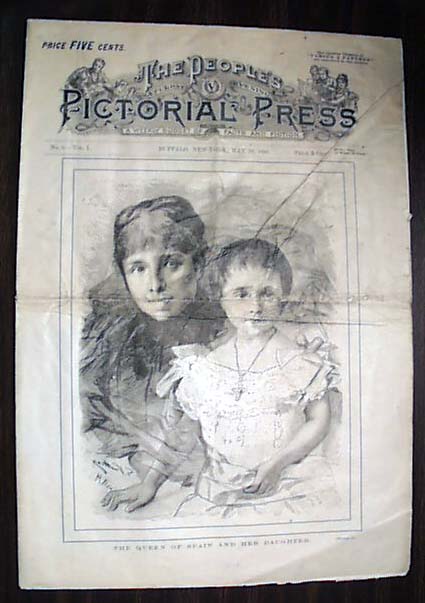 Uncommon Illustrated Newspaper From 1886... - RareNewspapers.com