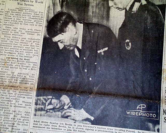 SS Athenia sunk by Germany... - RareNewspapers.com