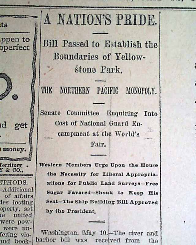 A print of Jack the Ripper ? Creating Yellowstone National Park ...