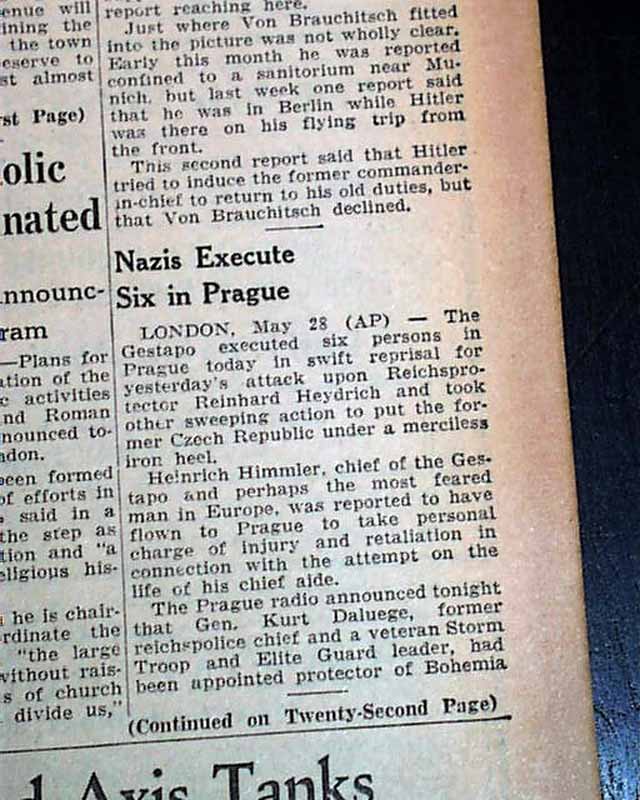 Adolph Hitler purges Nazi officials... - RareNewspapers.com