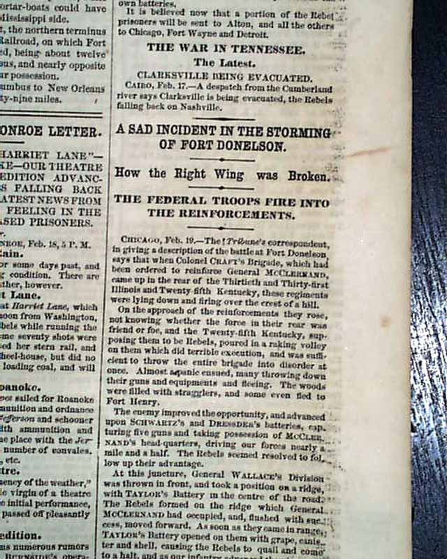 Civil War map of Columbus, Kentucky... - RareNewspapers.com