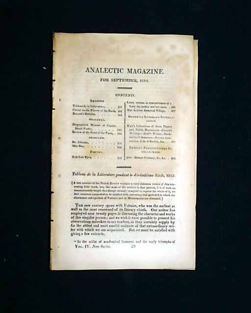 Nice engraving of Captain David Porter... - RareNewspapers.com