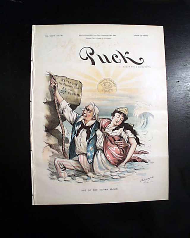 Popular for the colorful political cartoons... - RareNewspapers.com