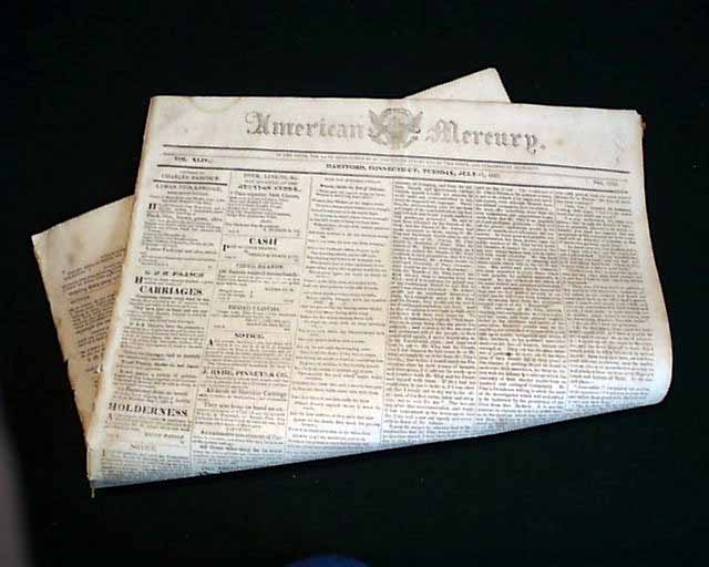 Andrew Jackson Letter In 1827... - RareNewspapers.com